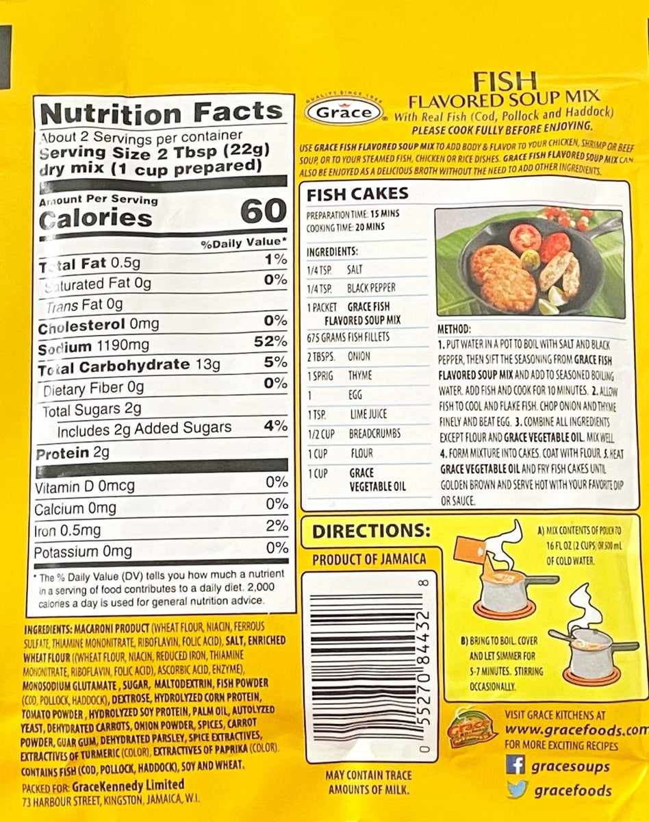 Grace Fish Soup Mix – KingstonKornerShop.com