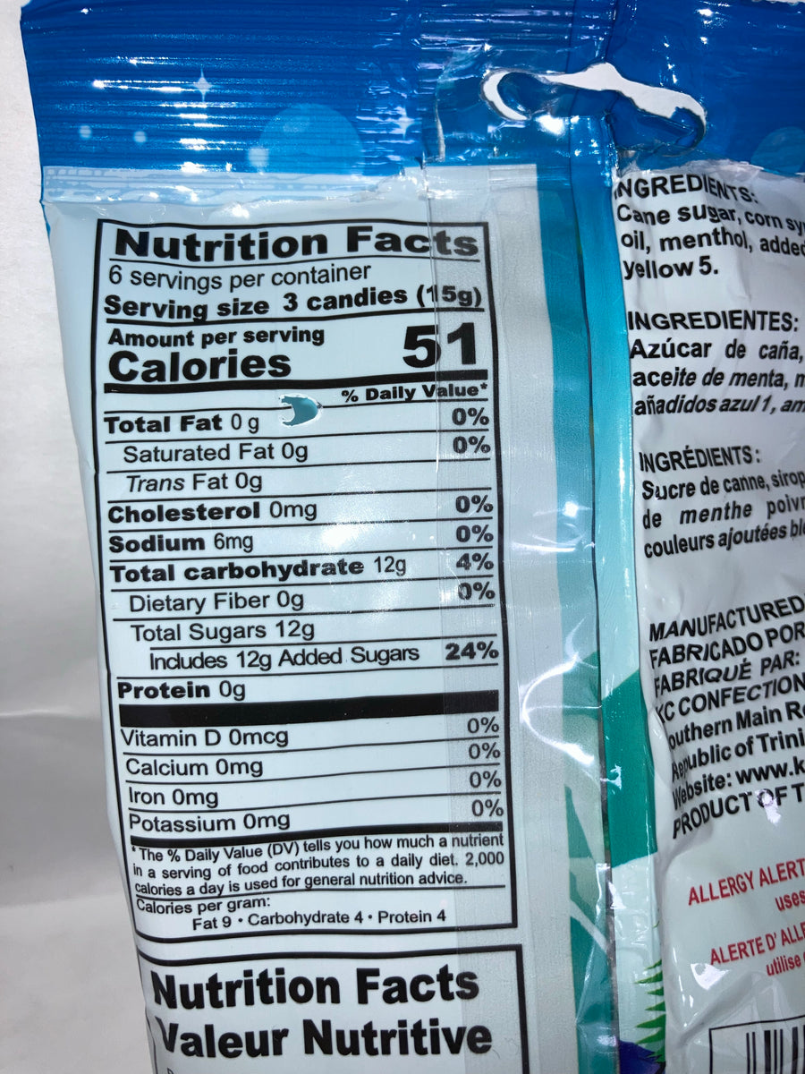 KC Candy Clear Mint – KingstonKornerShop.com